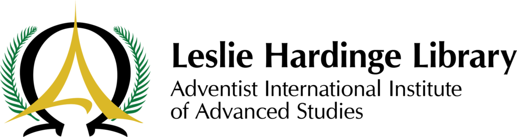 Ebooks - Leslie Hardinge Library - Adventist International Institute of ...